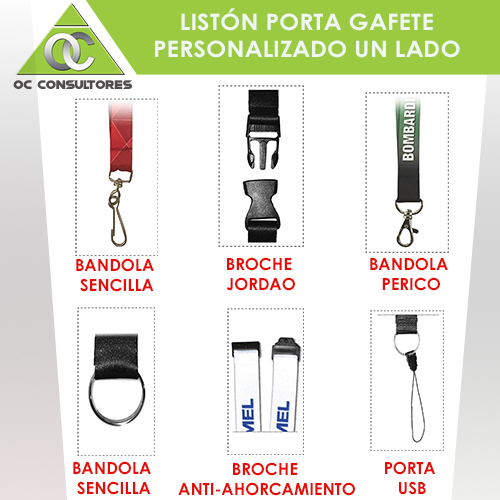 Cordones para Gafete | Personalizados Sublimados serigrafia | Credencial
